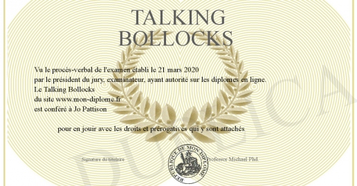 Talking Bollocks