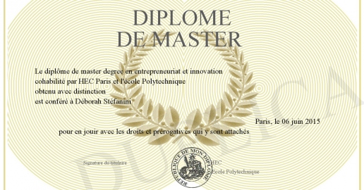 Diplome de master