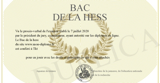 Bac de la hess